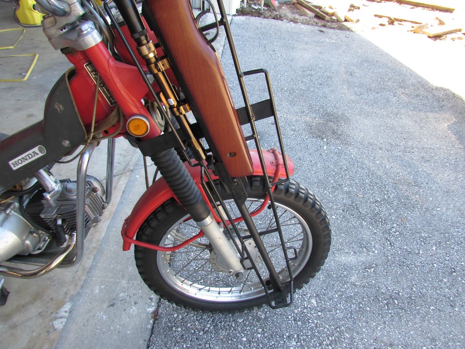 HONDA CT90 TRAIL90 CT110 TRAIL110 RACK BRAND NEW BLACK | eBay