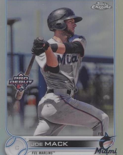 2022 Topps Pro Debut - Chrome Joe Mack #PDC-159 Refractor /99 (RC) for ...