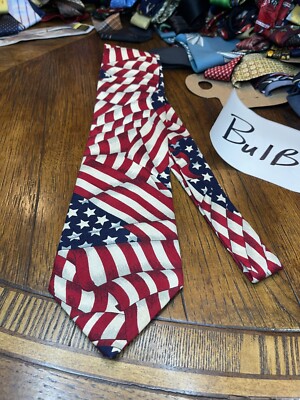 USA FLAG HIGH END DRESS SUIT DESIGNER NECKTIE TIE FREE SHIPPING | eBay