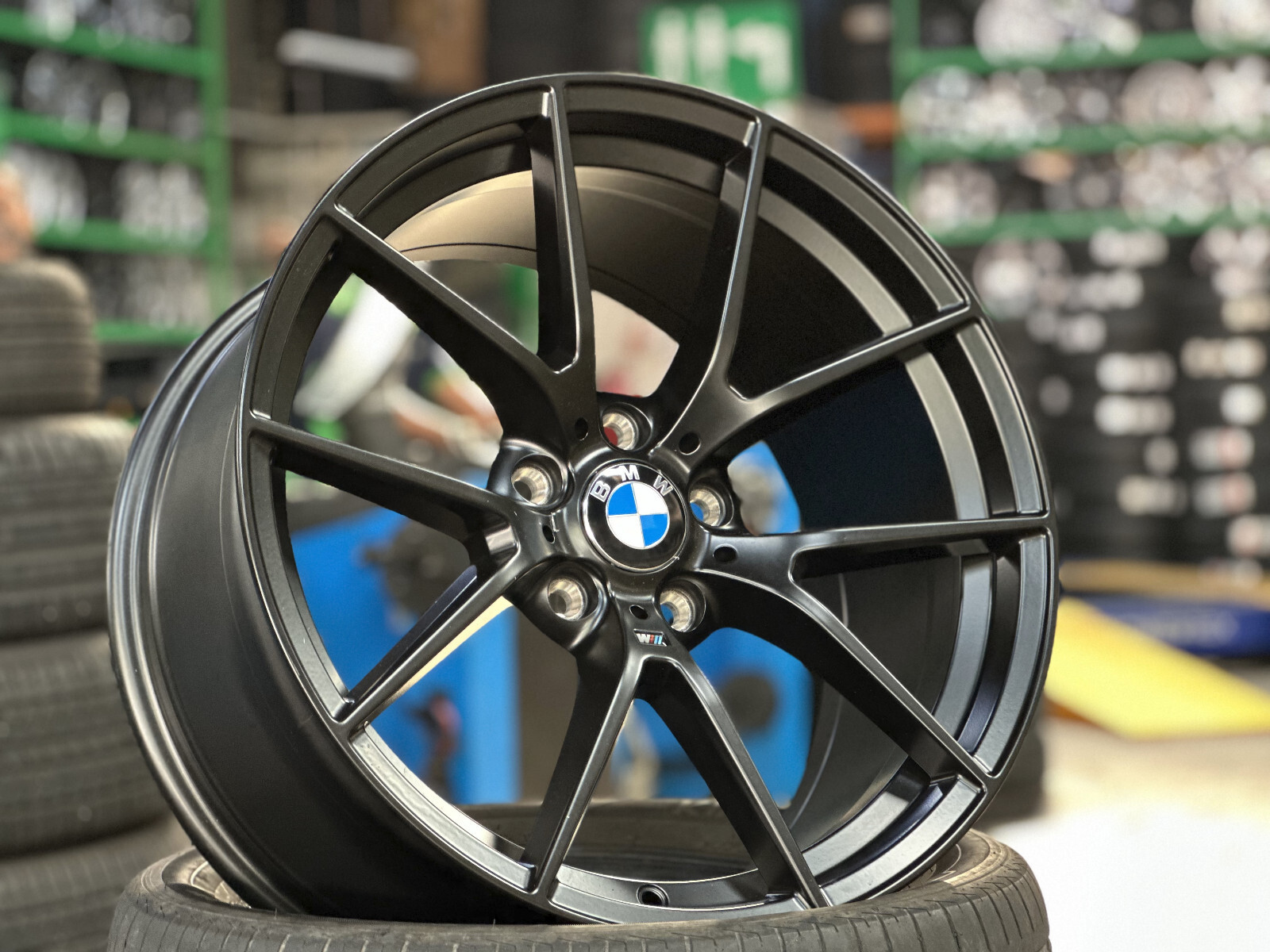New 19x8.5 19x9.5 BMW Style 763M (4 Wheel) 5x120 BMW F30 F32 F10 E90 ...