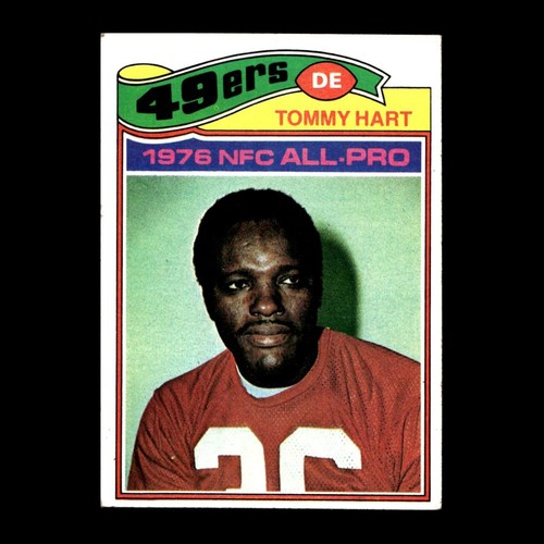Tommy Hart 1977 Topps San Francisco 49ers #40 R324C 19 | eBay