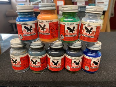 POLLY SCALE MODEL & RAILROAD PAINTS YOUR CHOICE $19@ BOTTLE FREE ...