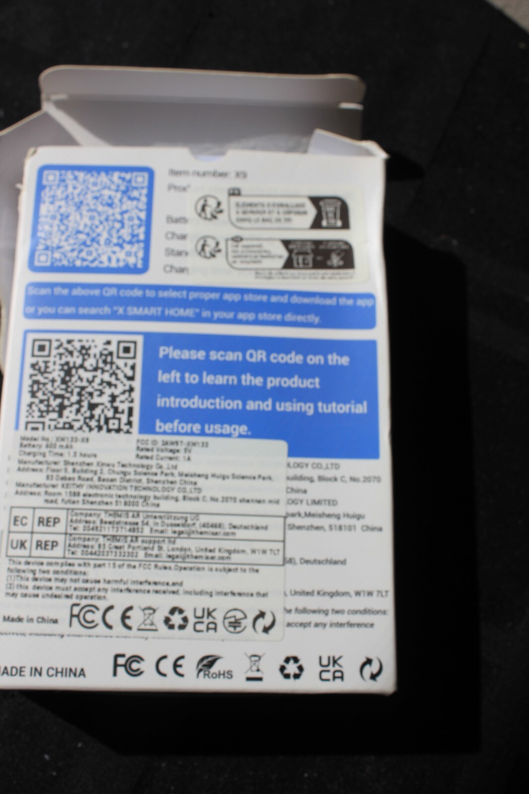 X9 VISUALIZABLE SMART DOORBELL | eBay