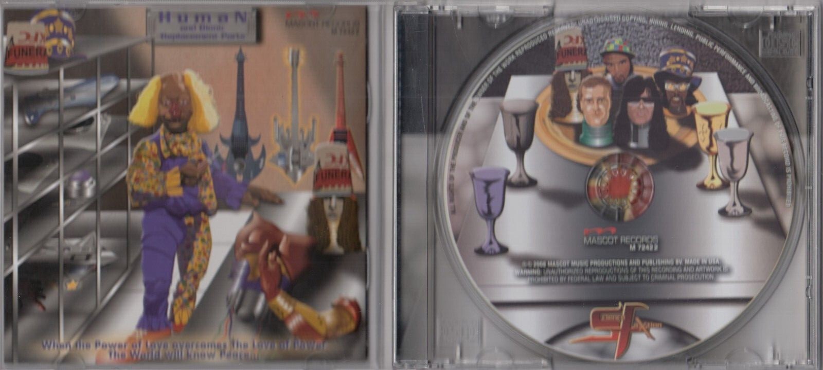 Living on Another Frequency by Science Faxtion (CD, 2008, Mascot Music ...