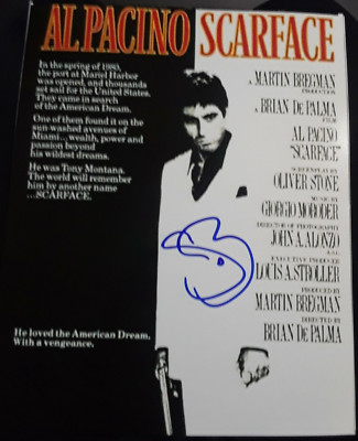 SCARFACE MANOLO STEVEN BAUER ICON ACTOR LEGEND STAR SIGNED 8X10 PHOTO ...