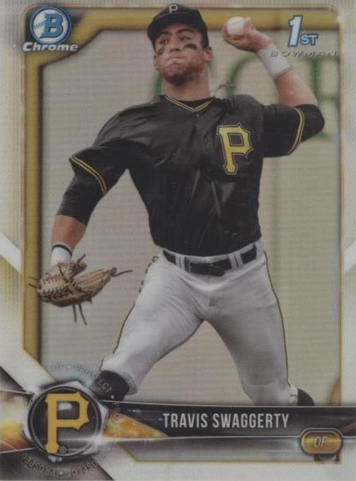 2018 Bowman Draft - Chrome Travis Swaggerty #BDC-198 Refractor (RC) for ...