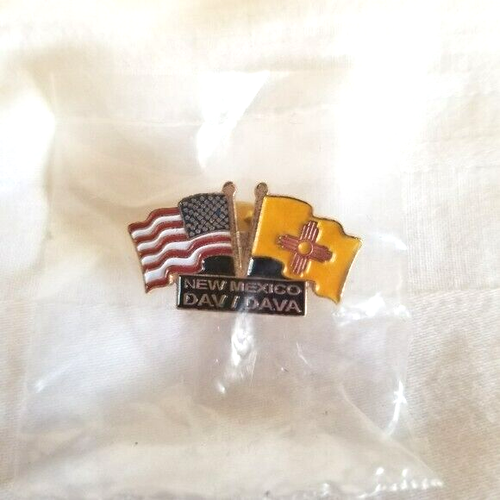 New Mexico America USA DAV Dava Flag Enamel Pin | eBay
