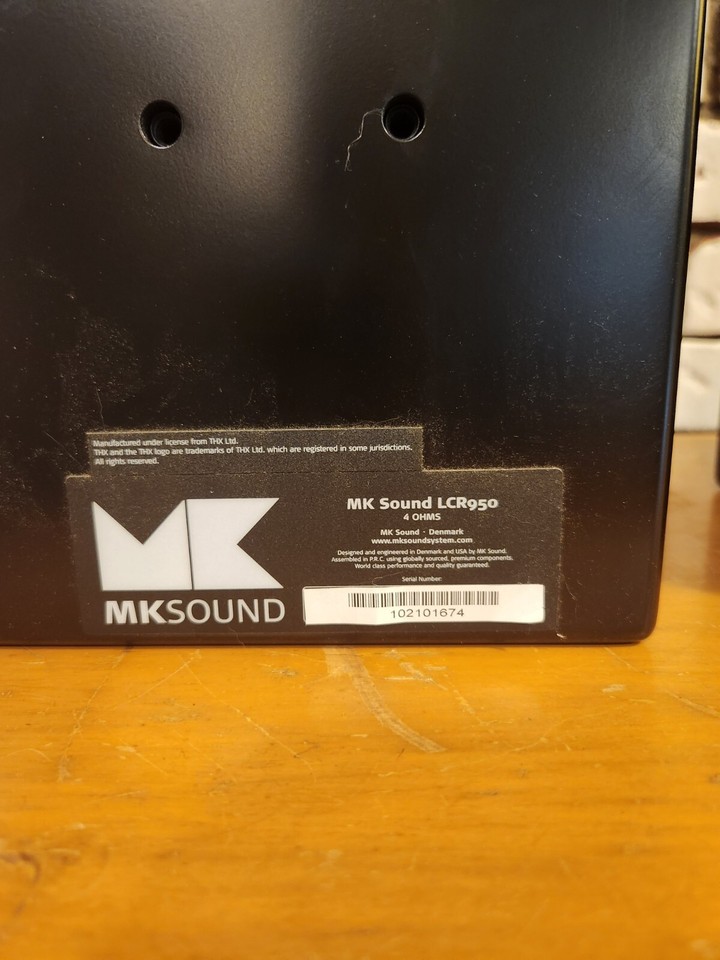 Pair M&K Sound /Miller and Kreisel LCR950 Speakers | eBay