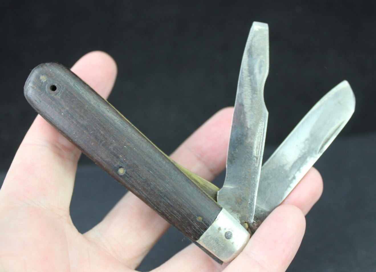 Vintage Kutmaster Pocket Knife UTICA NY USA beautiful wood ESTATE SALE ...