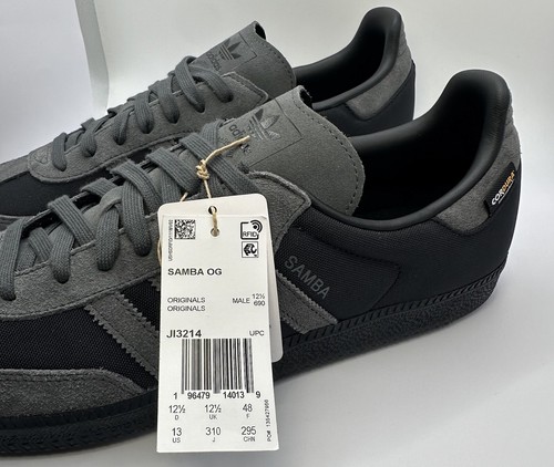 Size 13 - adidas Samba OG Cordura Pack - Black Grey for sale online | eBay