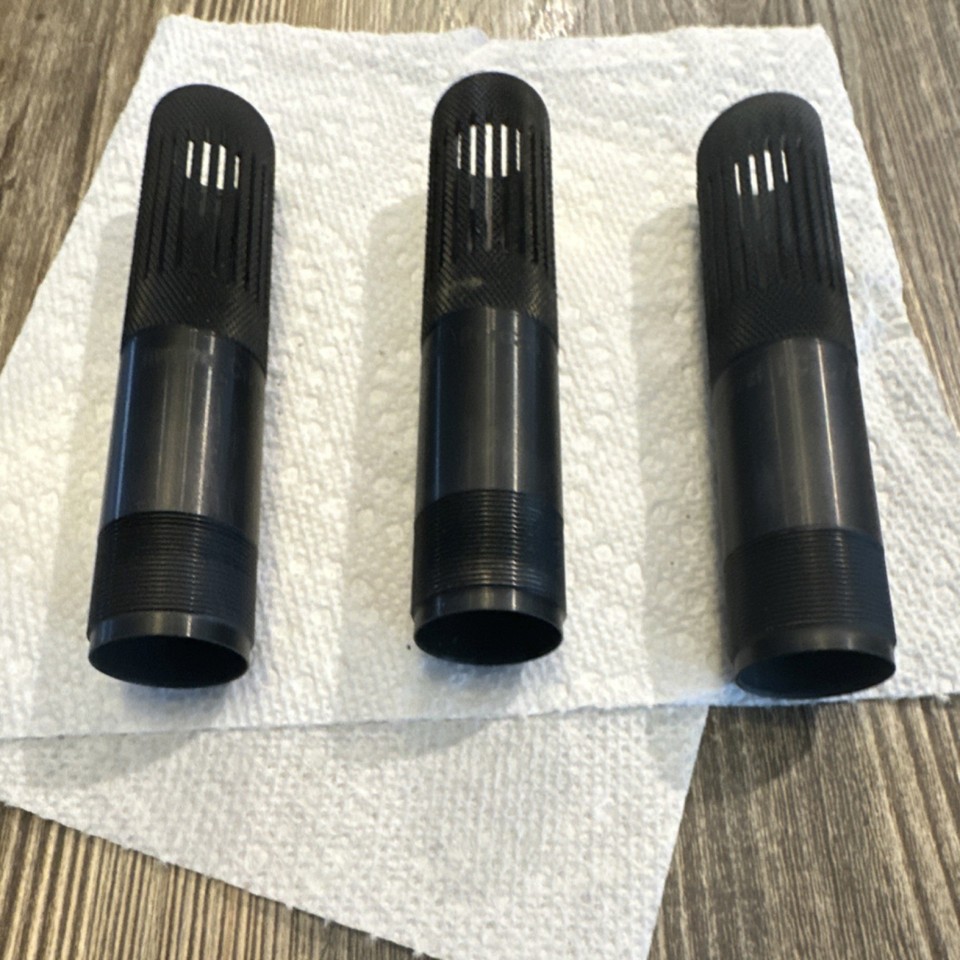 Steel Black Choke Tube Set of 3 for Shotgun Steel Construction Black ...