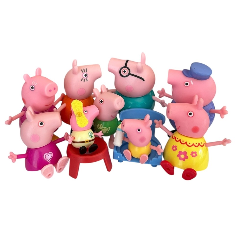 🎯Fully Catalogued Peppa Pig Figures Toys 100+ Characters, Choose ...