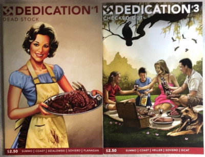 DEDICATION lot of (2) issues #1 & #3 (2015/2016) Double Take Comics FINE+ | eBay