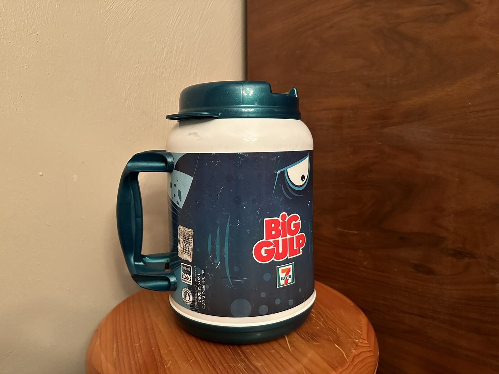 BIG GULP WHIRLEY LARGE 64 OZ TRAVEL MUG ~ BIG GULP SHARK & FISH 7 ...