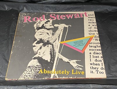 Rod Stewart Absolutely Live Double Vinyl LP Record 1982 Warner Bros. 1 ...
