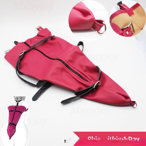 Unisex Zipper Single Glove Over Shoulder Arm Binder Restraint Sleeve ...