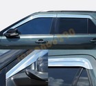 2014-2019 For Ford Explorer Chrome Window Visor Vent Shades Sun Rain ...