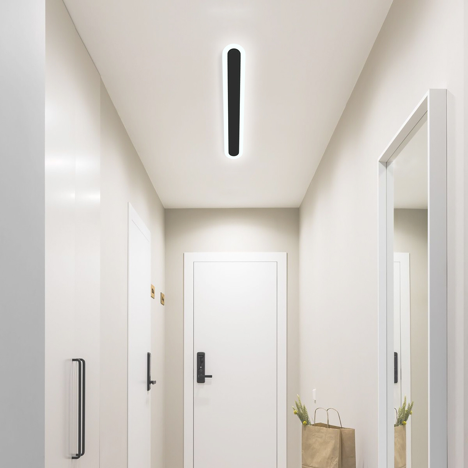 Metal LED Strip Wall Lights Bedside Wall Lamp Living Room Corridor ...