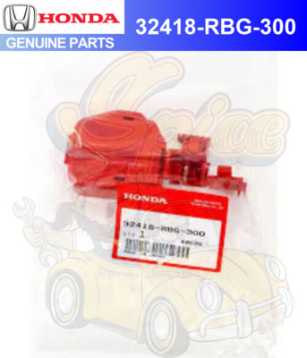Genuine HONDA New OEM Battery Cable Terminal Cover Positive Red 32418 ...