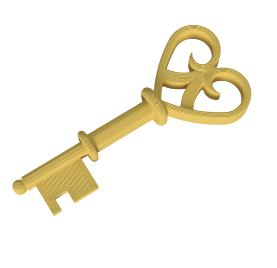 Alice In Wonderland Key Clipart