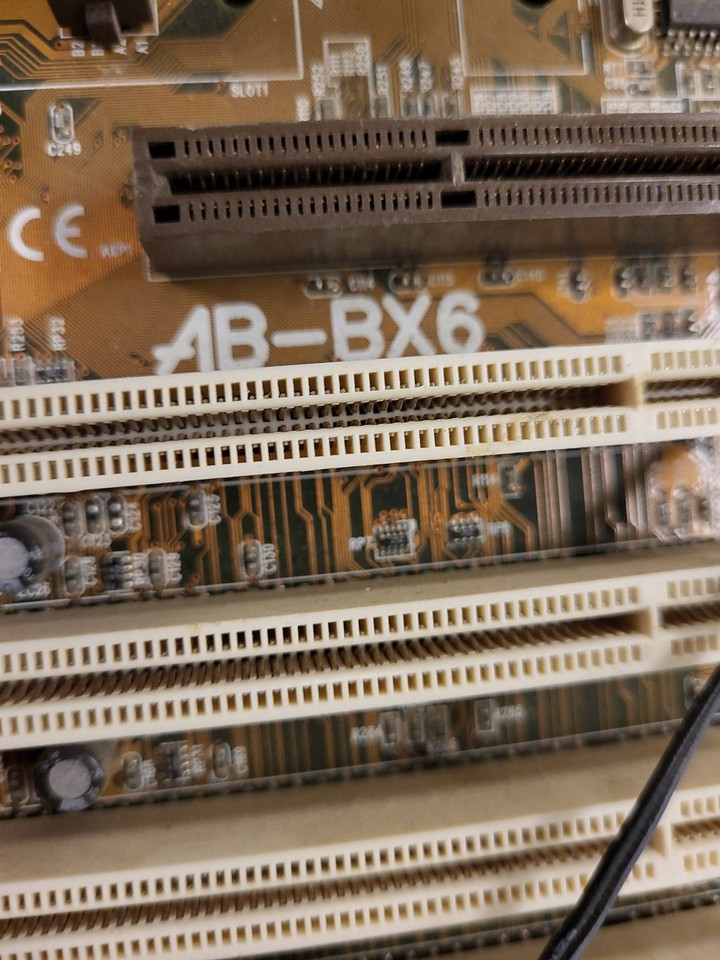 ABIT BX6 Slot 1 Motherboard + Intel Pentium III FSB CPU 600 MHz ...