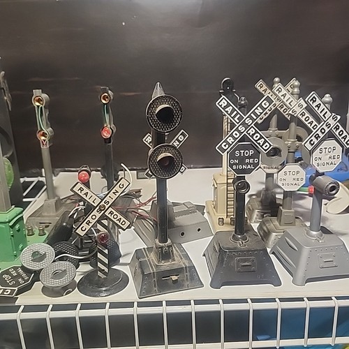 VTG MARX And LIONEL CROSSING STOP SIGNS And Parts Made In USA 1950s/60s ...