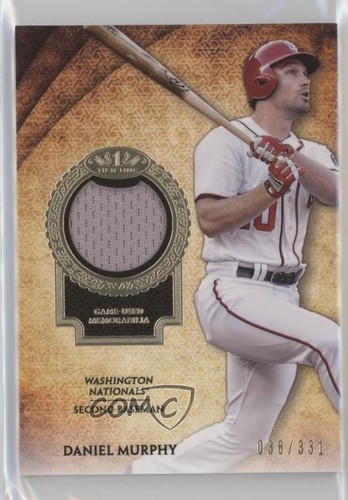 2017 Topps Tier One Tier One Relics /331 Daniel Murphy #T1R-DM | eBay