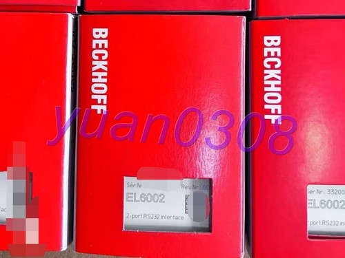 NEW BECKHOFF EL6002 Controller module DHL Expedited Shipping | eBay