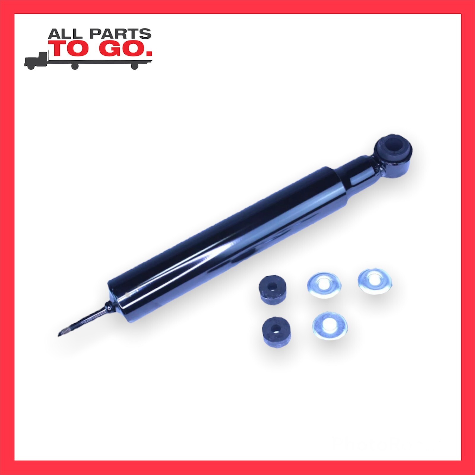 1998-2022 Isuzu NPR NPR-HD NQR Front Shock Absorber Kit of 2 | Steel ...