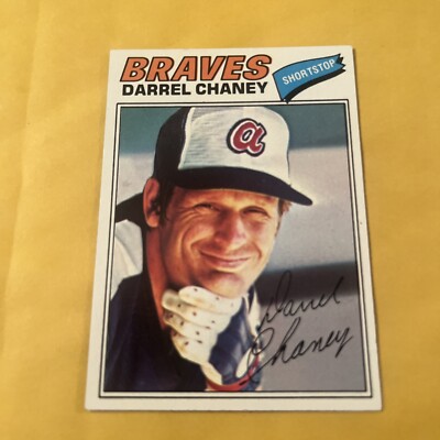 1977 Topps Darrel Chaney Atlanta Braves 384 Ex Free Shipping | eBay