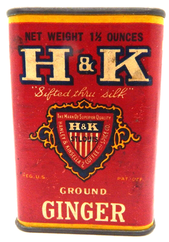 H & K Ground Ginger -Hanley & Kinsella Coffee & Spice Co St. Louis, Mo ...