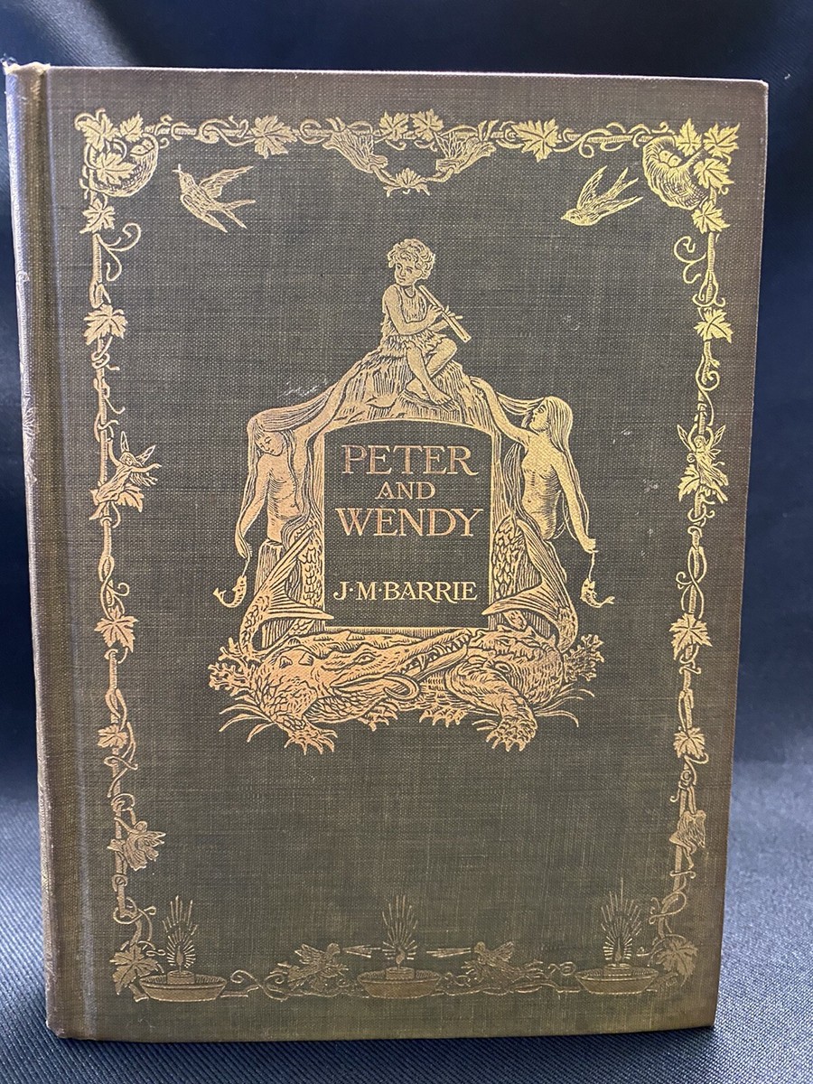 Peter Pan Book 1st Edition First Page Of The First Edition Of Peter