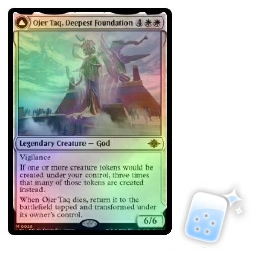 FOIL OJER TAQ, DEEPEST FOUNDATION The Lost Caverns Of Ixalan LCI Magic ...