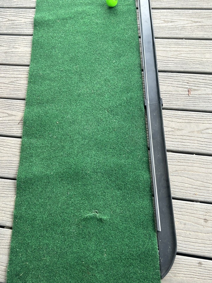 Maxfli Golf Putting Electronic Mat 9' X 12" Automatic w Ball Return ...