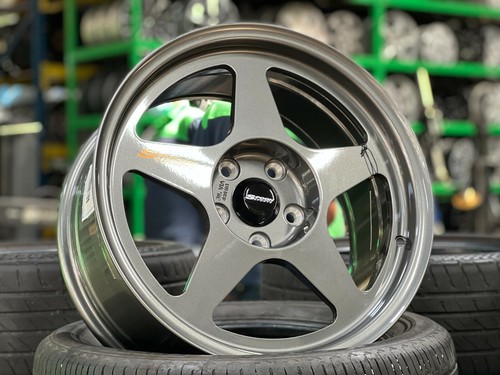 New 17x8.5J NK SPOON Flow Formed (4 Wheel) 5x114.3 HONDA CIVIC TOYOTA ...