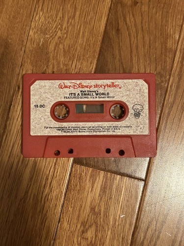 Vintage Walt Disney Storyteller Cassette- It’s A Small World | eBay