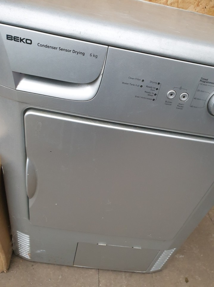 BEKO CONDENSER SENSOR TUMBLE DRYER 6KG DRCS68S - STRIPPING FOR PARTS ...