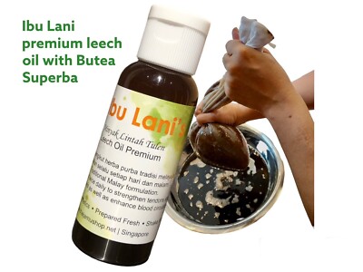 LEECH OIL IBU LANI manhood massage oil; low volume, small batch quality ...