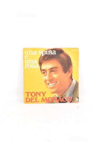 Disco Vinyle 45 Tours Tony Del Monaco Une Fiche Et une Rose | eBay