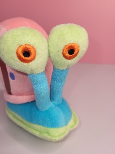 ORIGINAL SPONGEBOB SQUAREPANTS GARY THE SNAIL TY BEANIE BABIES TOY 2006 ...