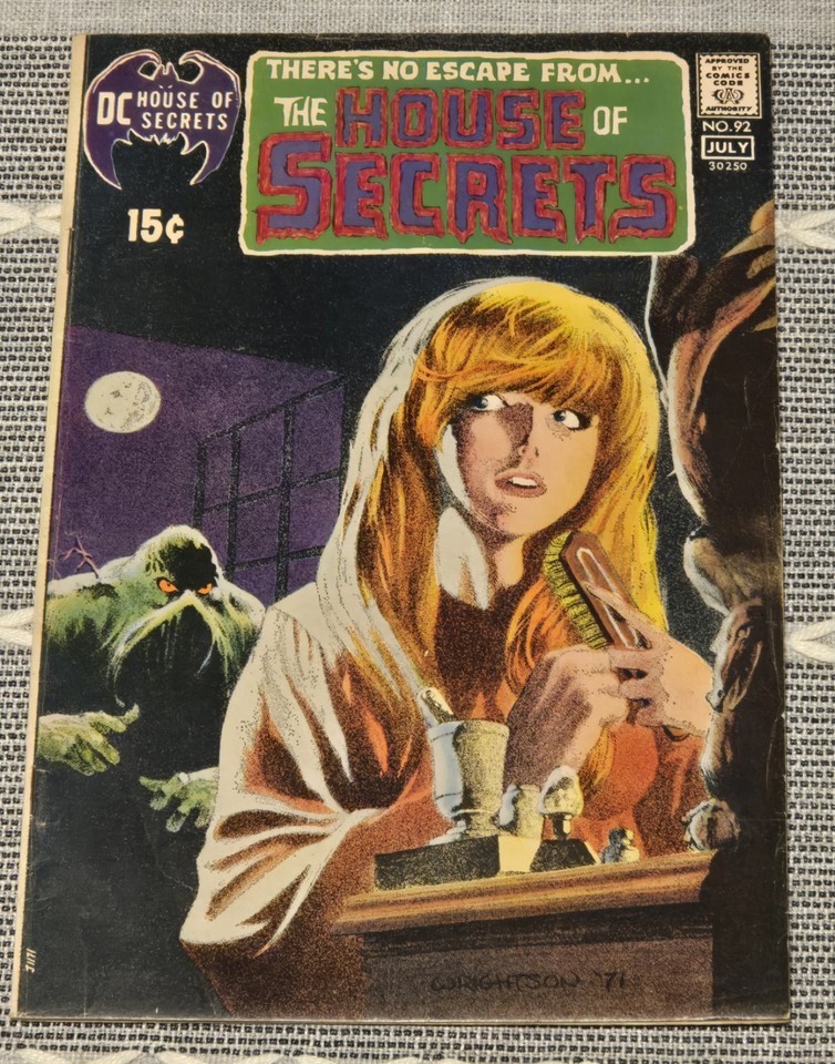 HOUSE OF SECRETS #92 (DC 1971) 1st Appearance SWAMP THING. NDS variant ...
