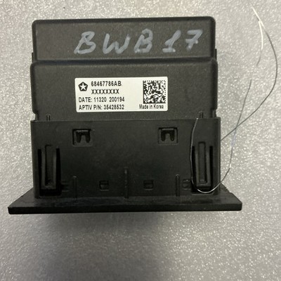 OEM USB Port CHARGE Receptacle 21 22 Jeep Cherokee 68467786AB 2021 2022 ...
