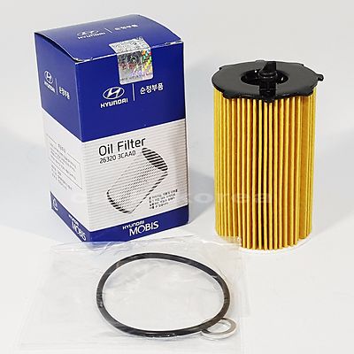 Genuine 263203CAA0 Engine Oil Filter For HYUNDAI SANTA FE 2010+ | OE ...