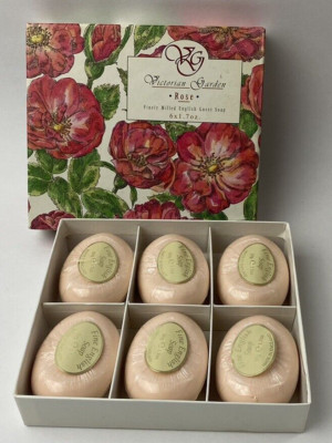 Victorian Garden Rose Finely Milled English Guest Soap Made in England ...