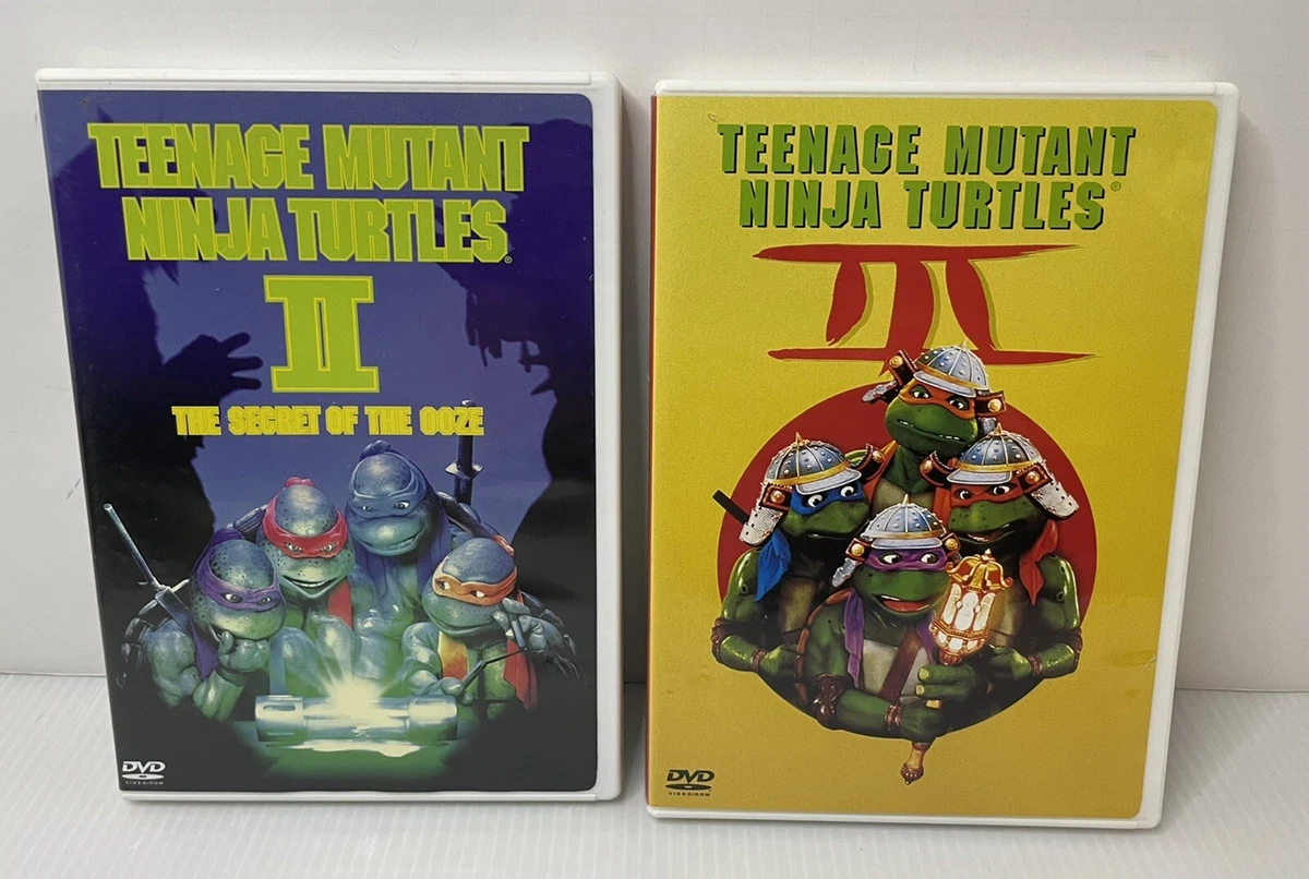 Teenage Mutant Ninja Turtles 2 Dvd Cover