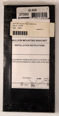 Aiphone IS-MB Mullion Mount Bracket for IS-DV, IS-IPDV, New, Factory ...