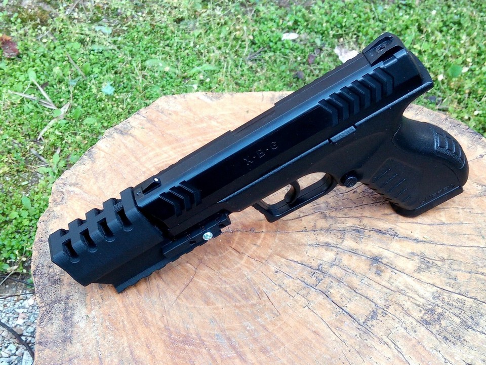 J.W. Frame Mounted Compensator with 7-Slots Rail for Combat Zone ...