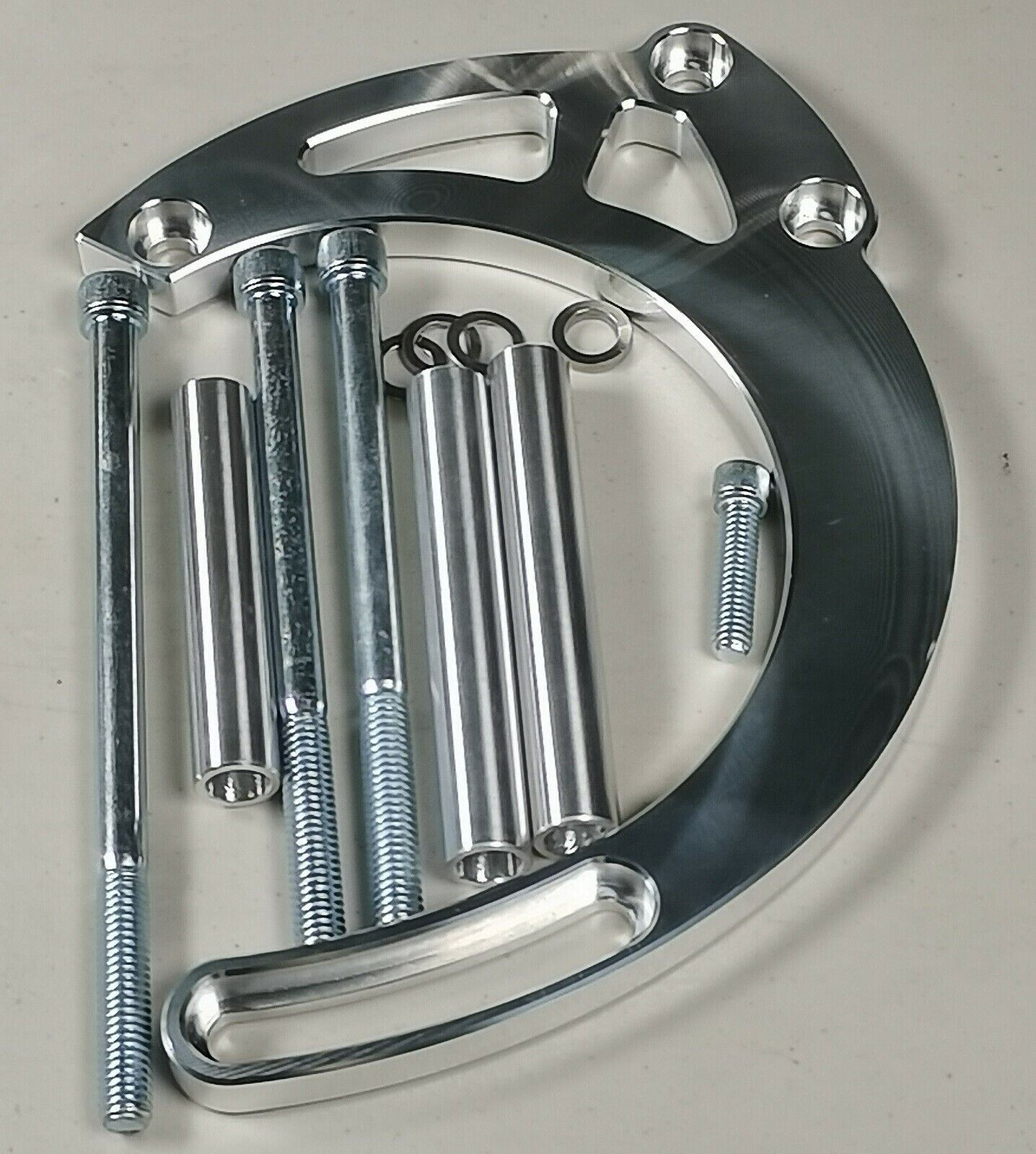 Small Block Chevy Alternator Bracket Electric Water Pump SBC EWP LWP ...