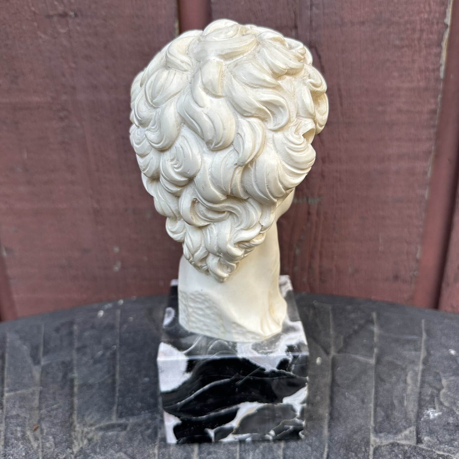 Gino Ruggeri Bust of King David Sculpture on Marble Base Italy | eBay