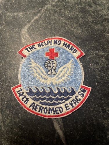 Rare Vtg 70s 74th Aeromedical Evac Squadron Patch 3” USAF AFB Aeromed ...
